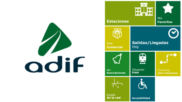 Adif en tu móvil, información de trenes en tiempo real