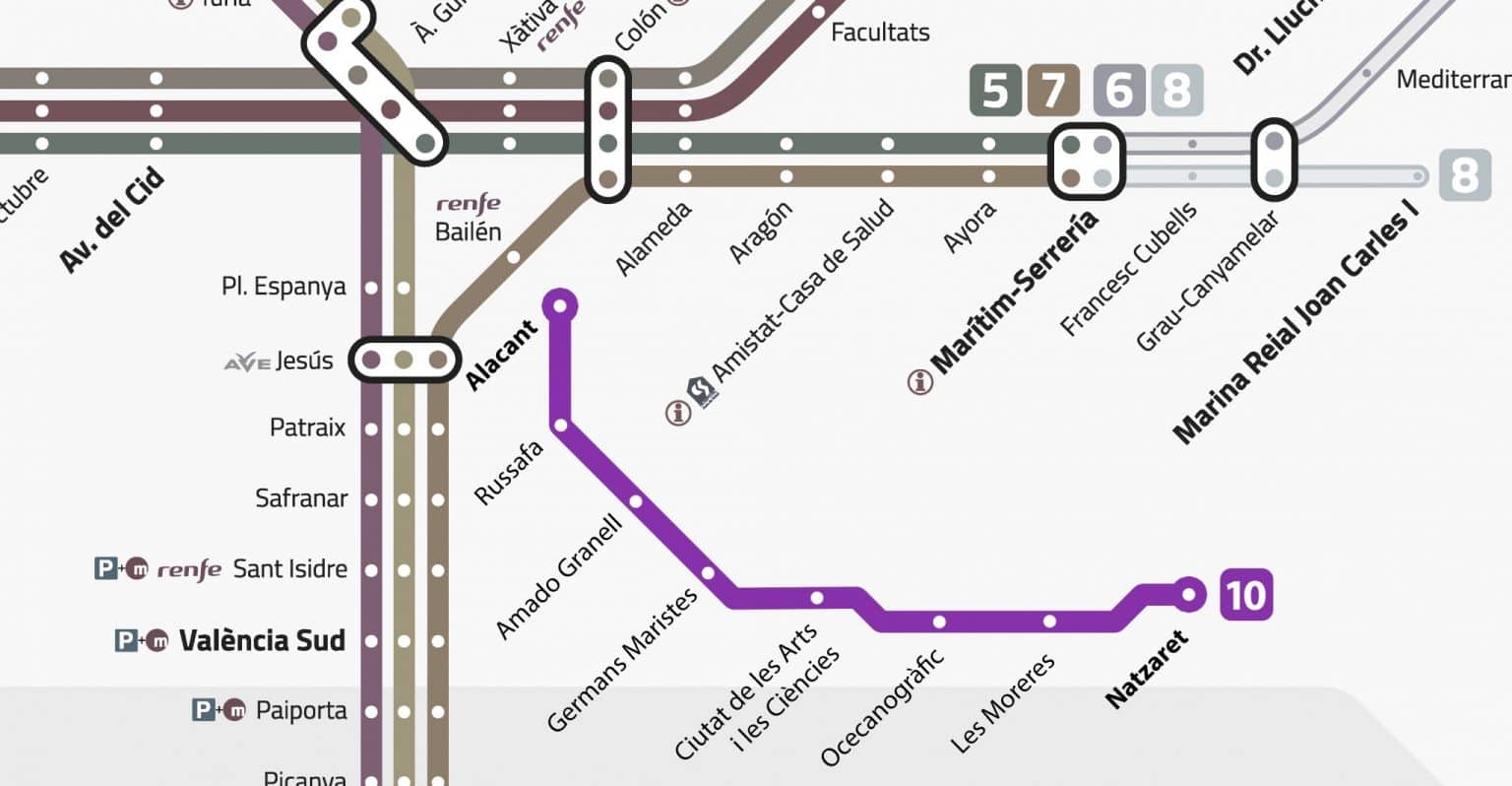 Adjudicada la electrificación de la línea 10 del metro de Valencia ...