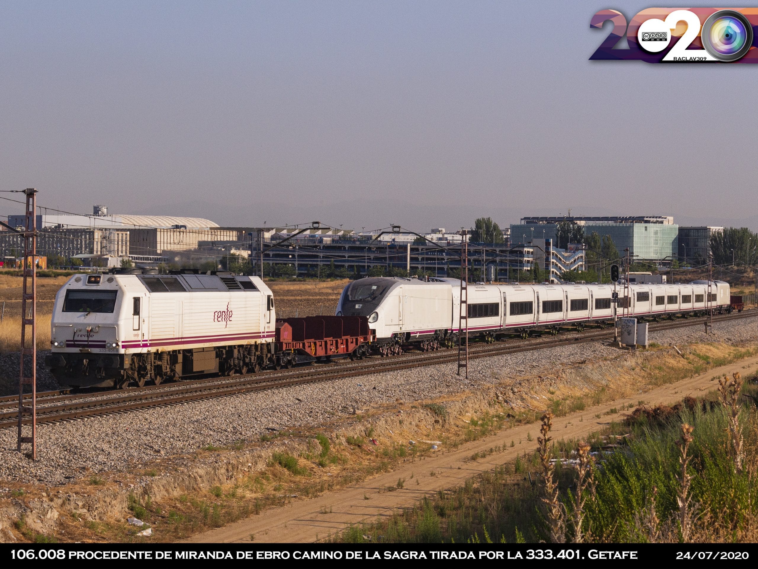 Llega a La Sagra el primer Talgo Avril de Renfe que sale de fábrica
