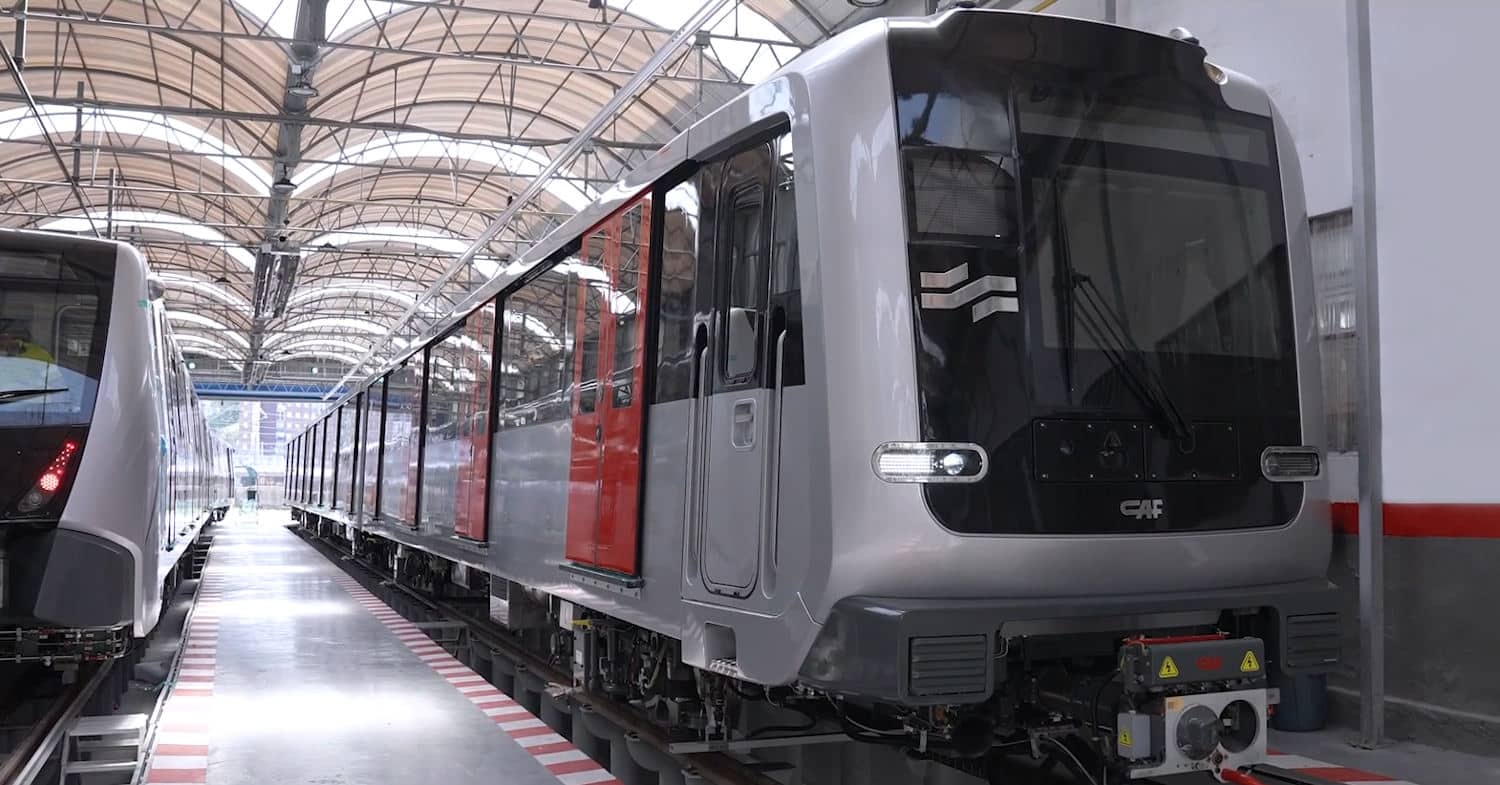 CAF presenta los Inneo de la serie M7 del metro de Ámsterdam - Trenvista