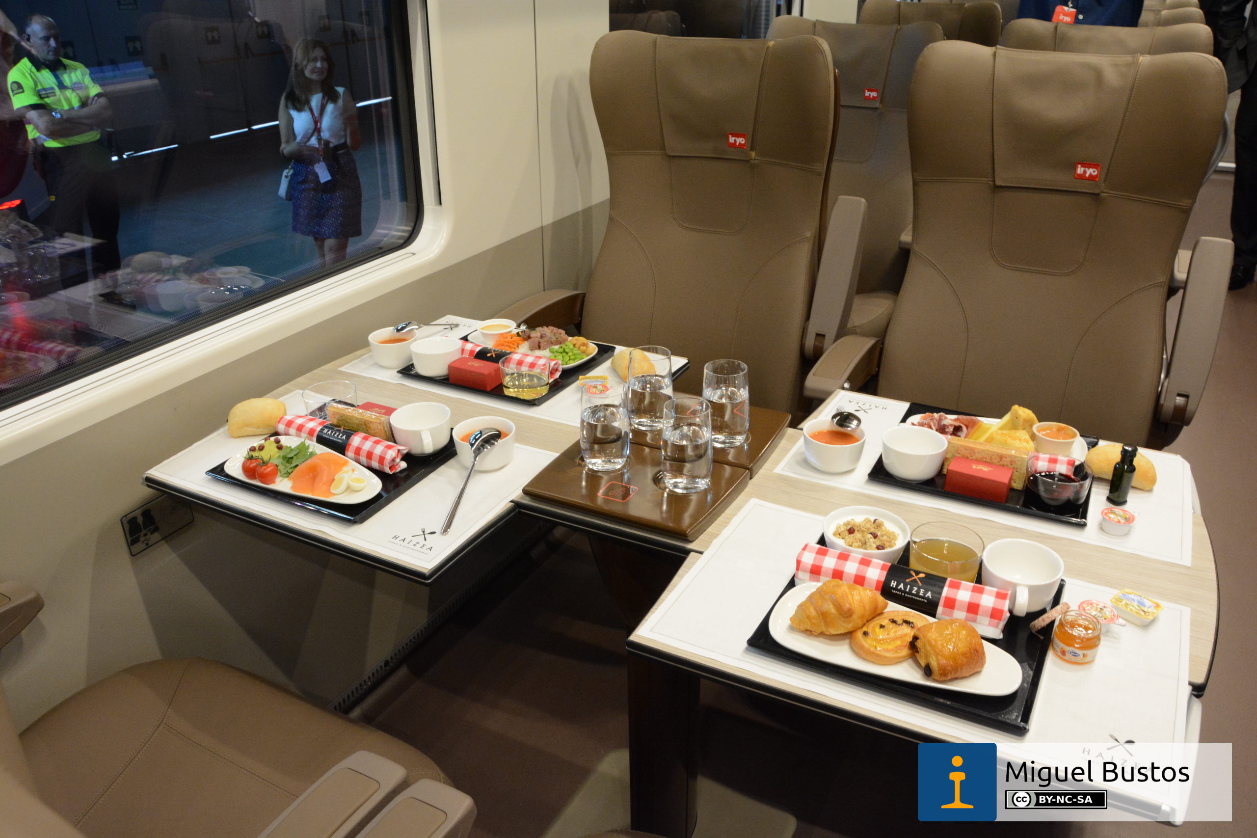 Interior de los trenes de la serie 109 "Frecciarossa 1000" - Trenvista