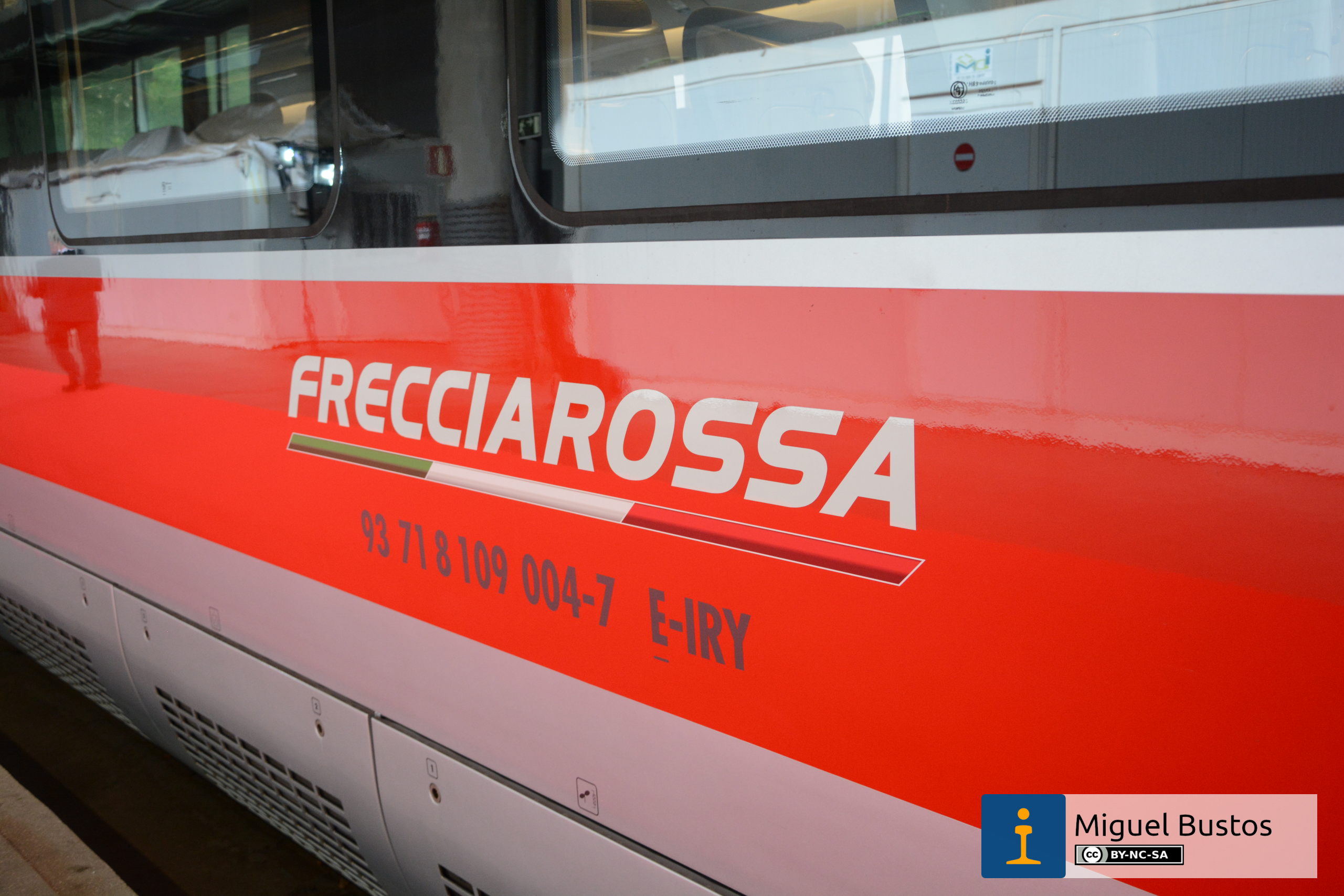 Interior de los trenes de la serie 109 "Frecciarossa 1000" - Trenvista