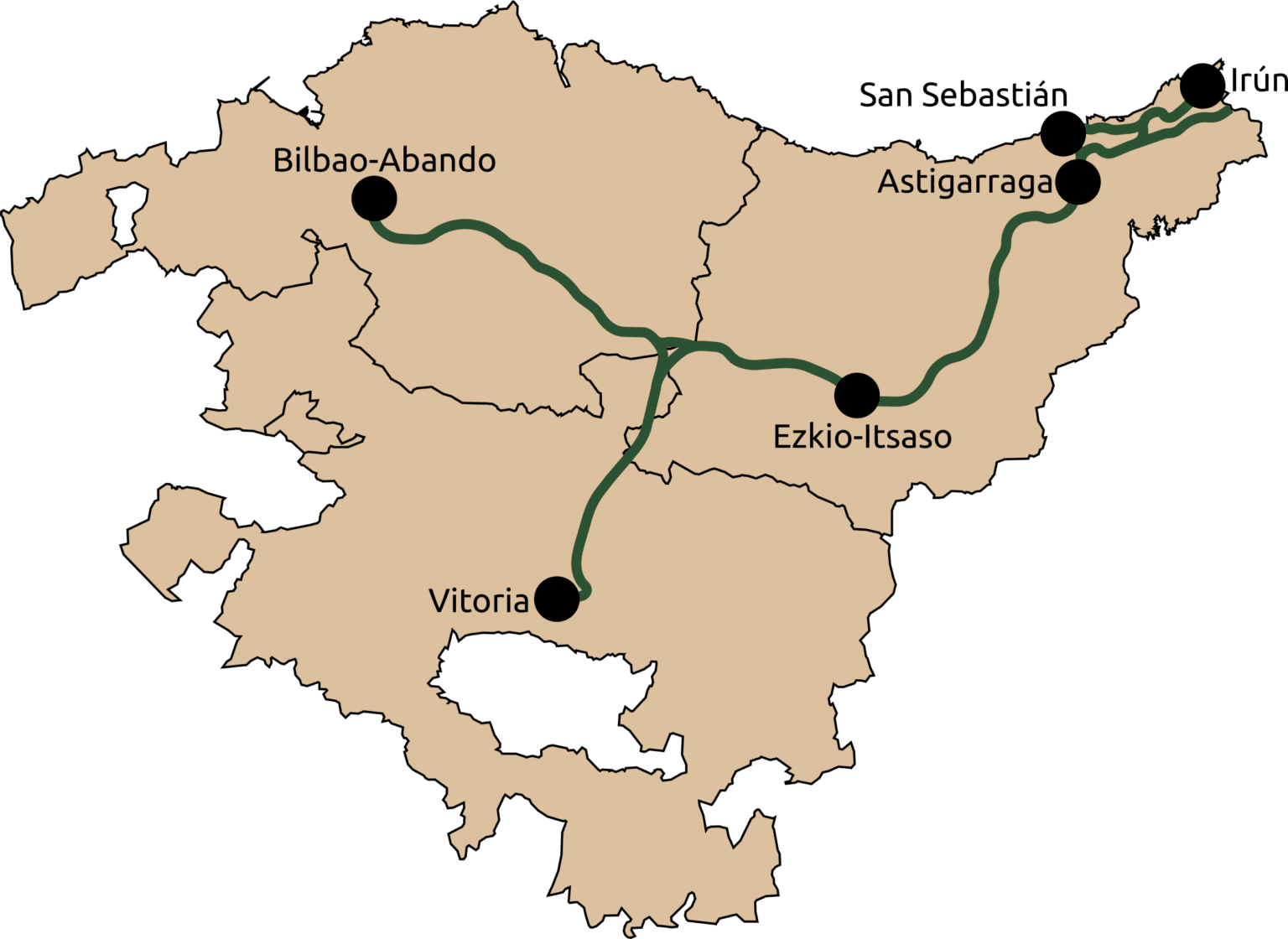 La Y Vasca continúa avanzando - Trenvista