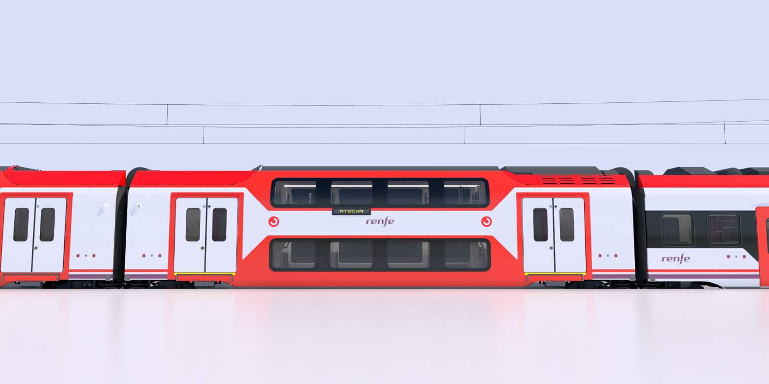 Renfe y Alstom presentan la imagen de los nuevos trenes de Cercanías