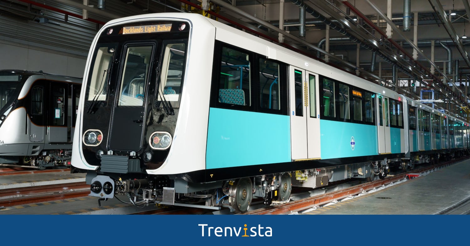 TfL encarga 11 trenes adicionales a CAF para el DLR