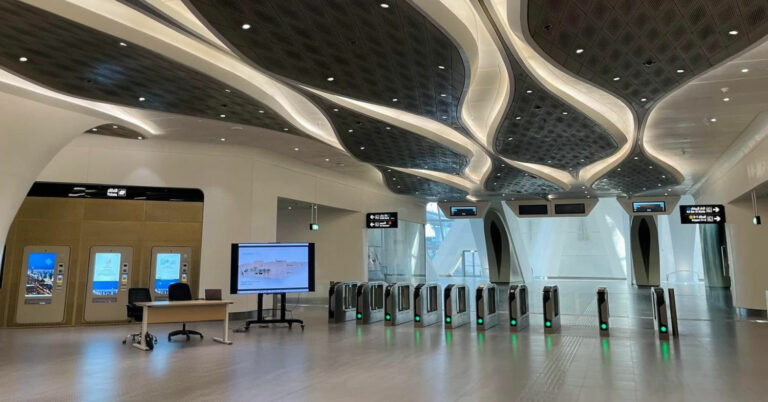 Inaugurada la primera fase del metro de Riad