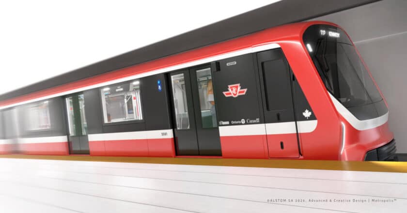 Alstom to build 70 trains for the Toronto metro
